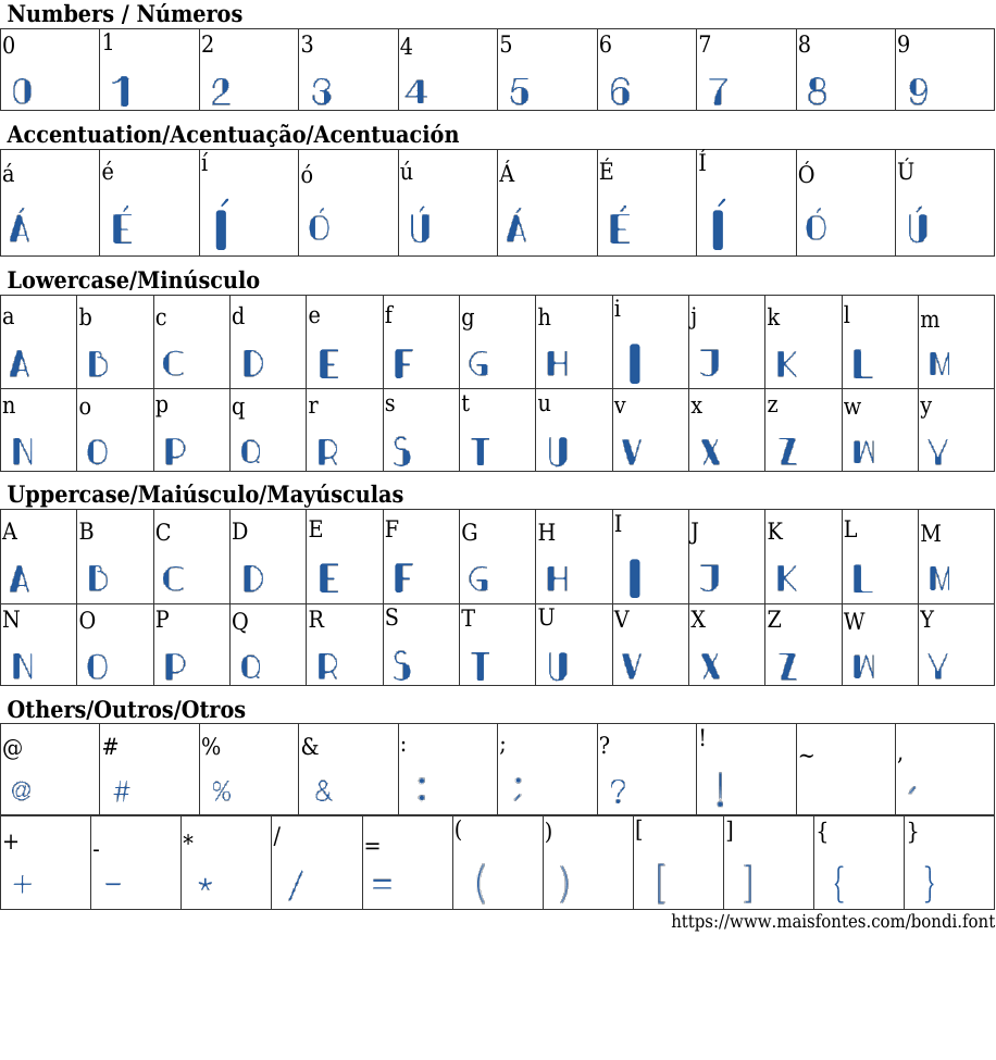 Bondi: Free Font Download | MaisFontes