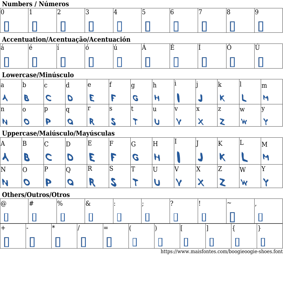 Boogie Oogie Shoes: Free Font Download | MaisFontes