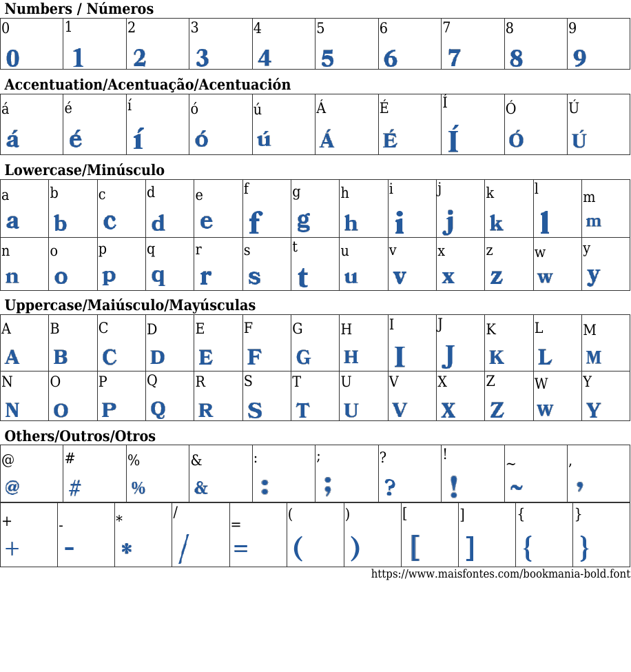 Bookmania Bold Font: Free Download | MaisFontes