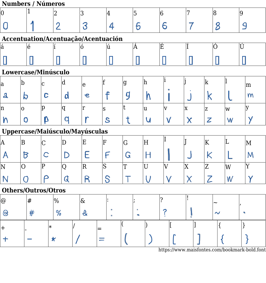 Bookmark Bold: Free Font Download | MaisFontes