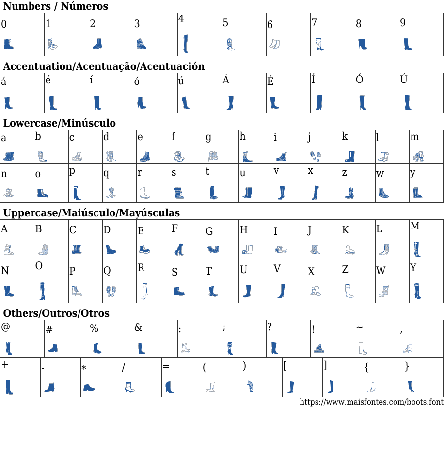 Boots: Free Font Download | MaisFontes