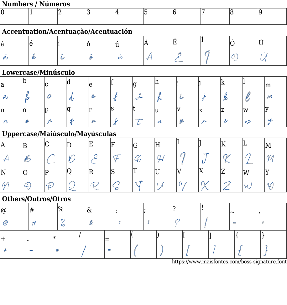 Boss Signature: Baixar Fonte Grátis | MaisFontes