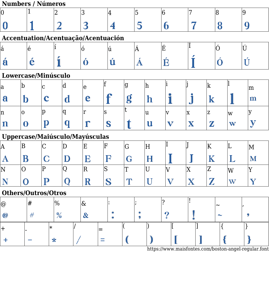 Boston Angel Regular: Free Font Download | MaisFontes