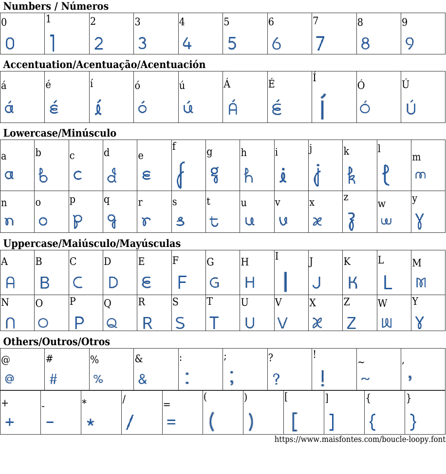 Boucle Loopy Font: Free Download | MaisFontes