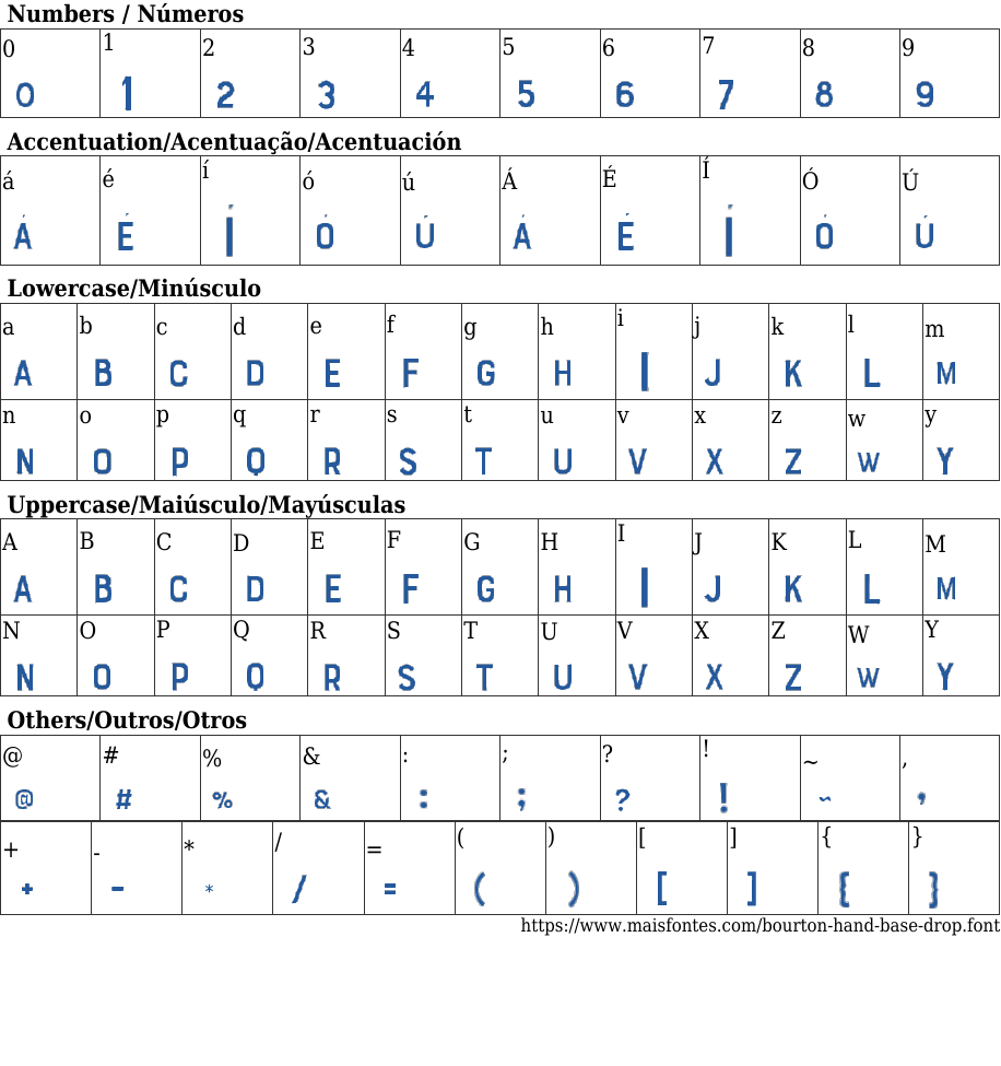 Bourton Hand Base Drop: Download Free Font | MaisFontes