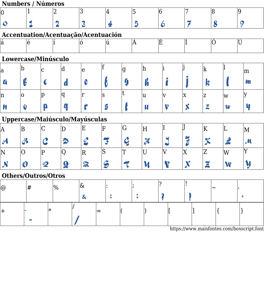 Box Script: Baixar Fonte Grátis | MaisFontes