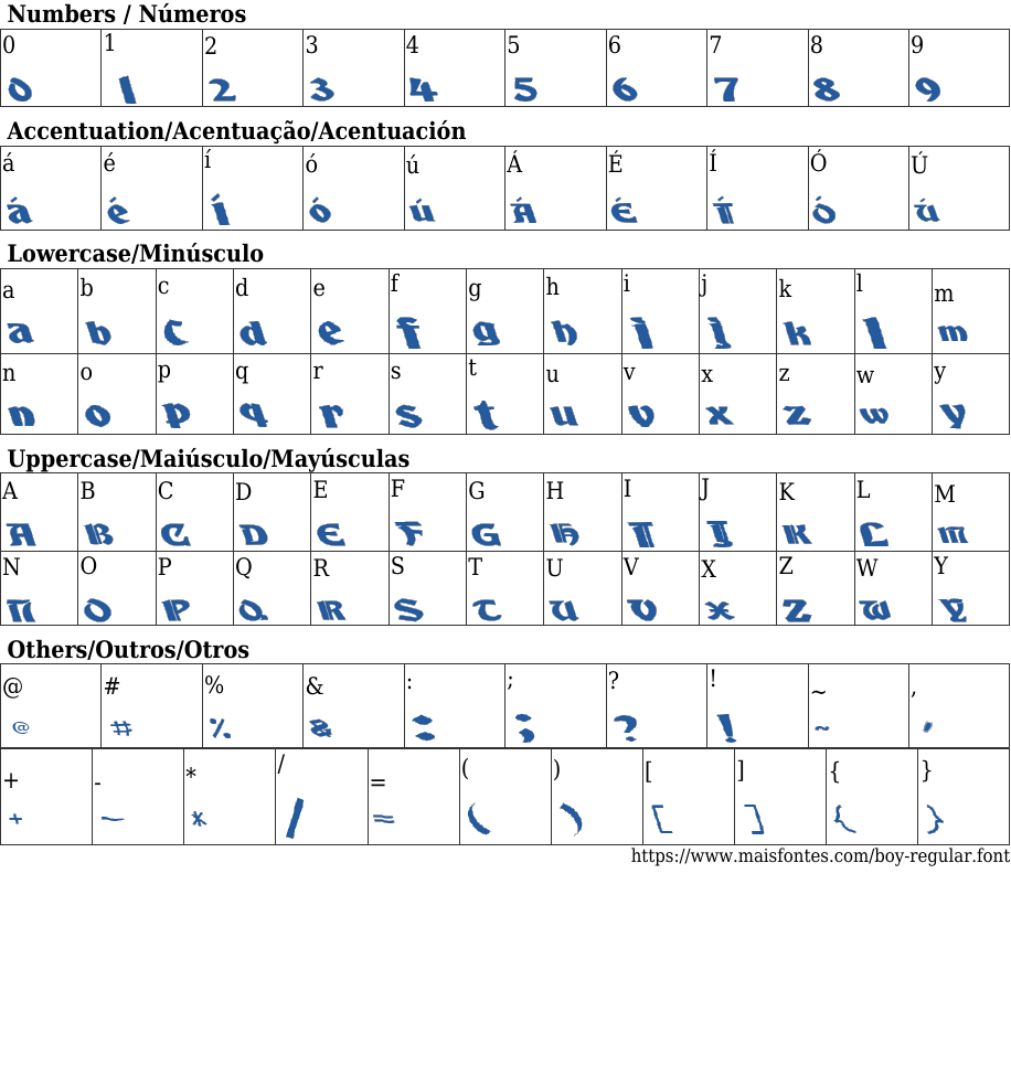 Boy Regular: Baixar Fonte Grátis | MaisFontes