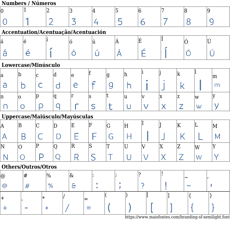 Branding SF Semi Light: Free Font Download | MaisFontes