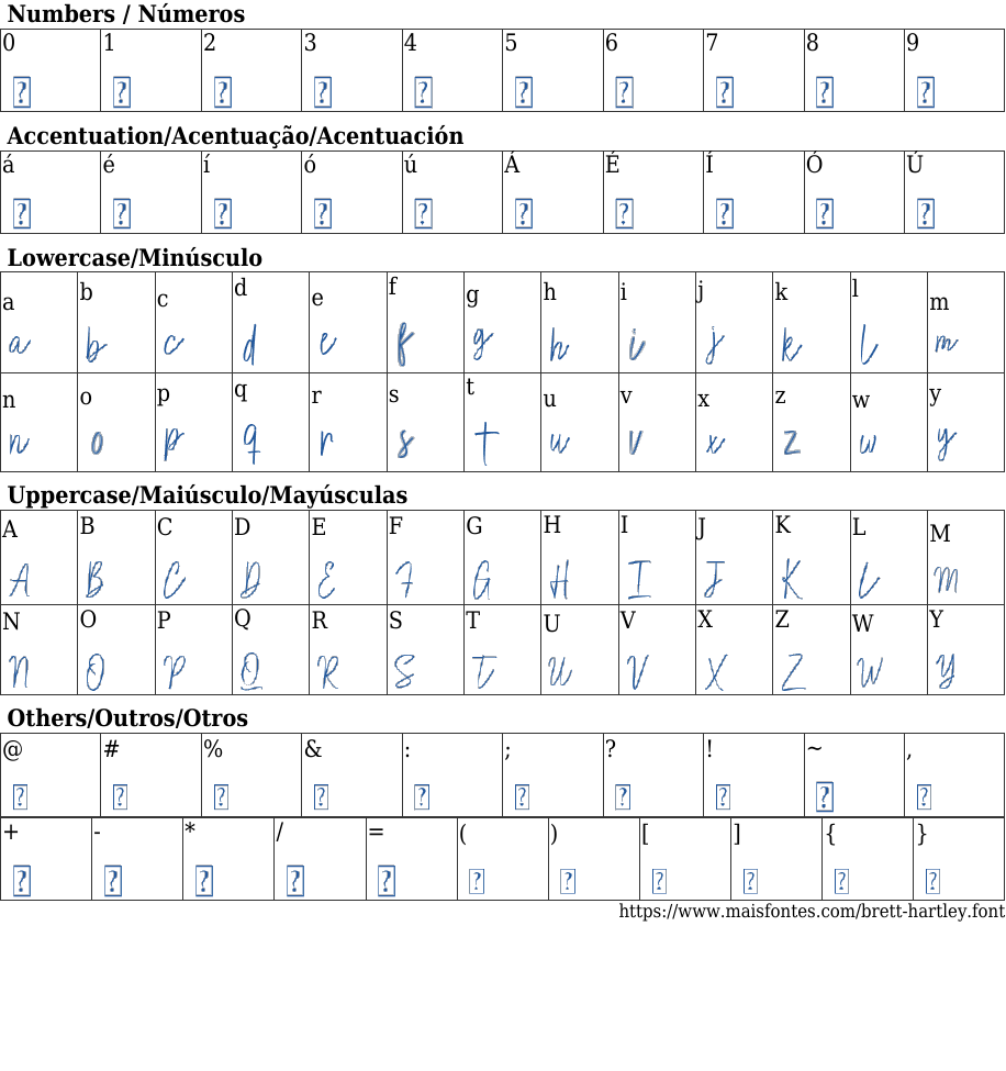 Brett hartley: Baixar Fonte Grátis | MaisFontes