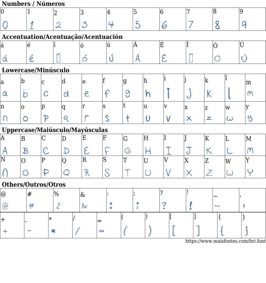 Bri: Free Font Download | MaisFontes