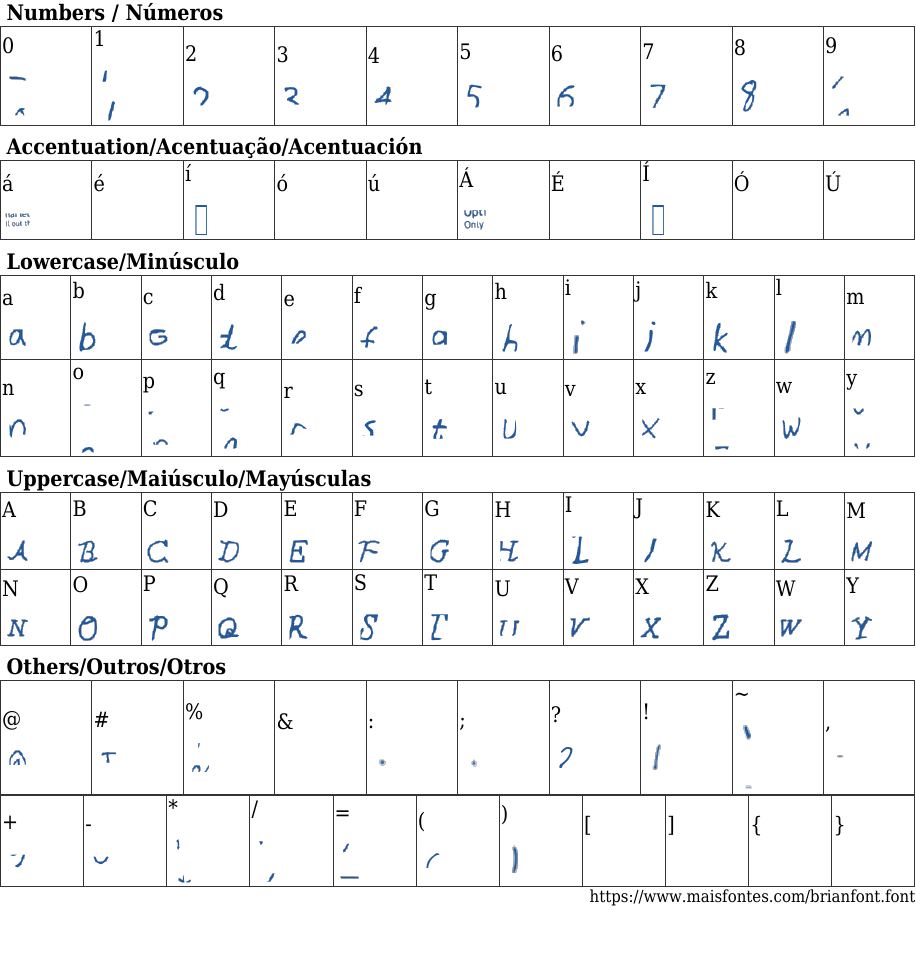 Brian: Baixar Fonte Grátis | MaisFontes