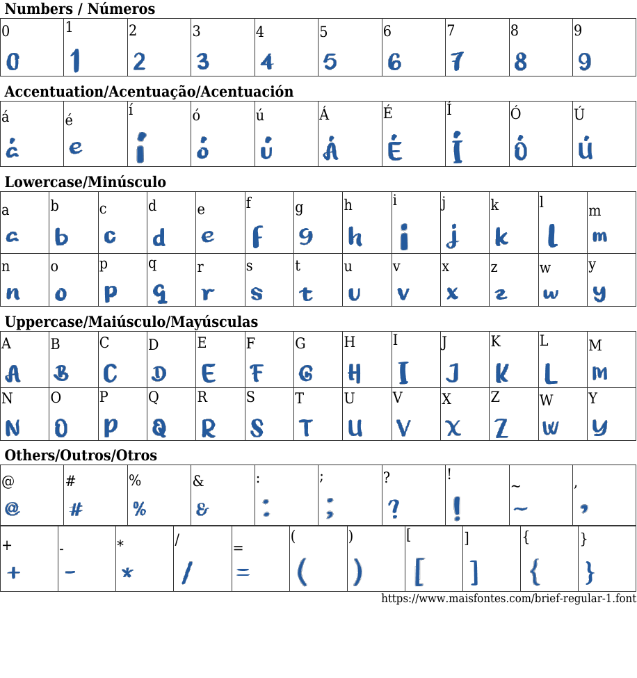 Brief Regular Font: Free Download | MaisFontes