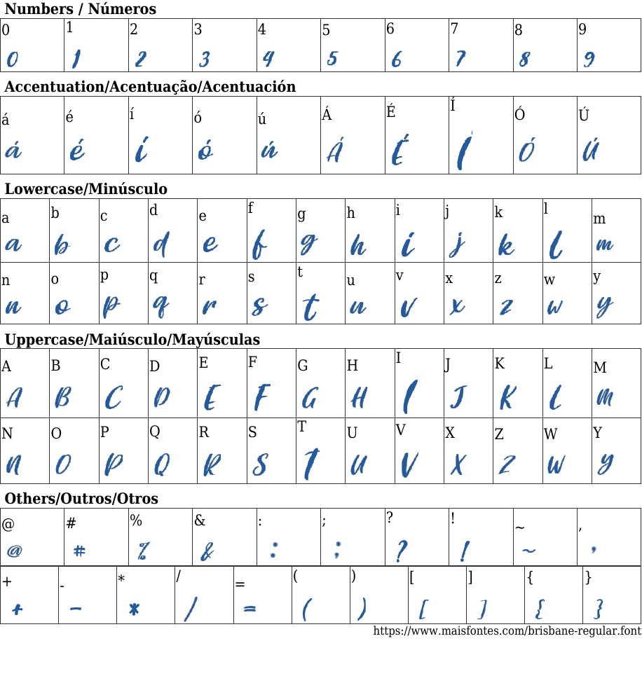 Brisbane Regular: Free Font Download | MaisFontes