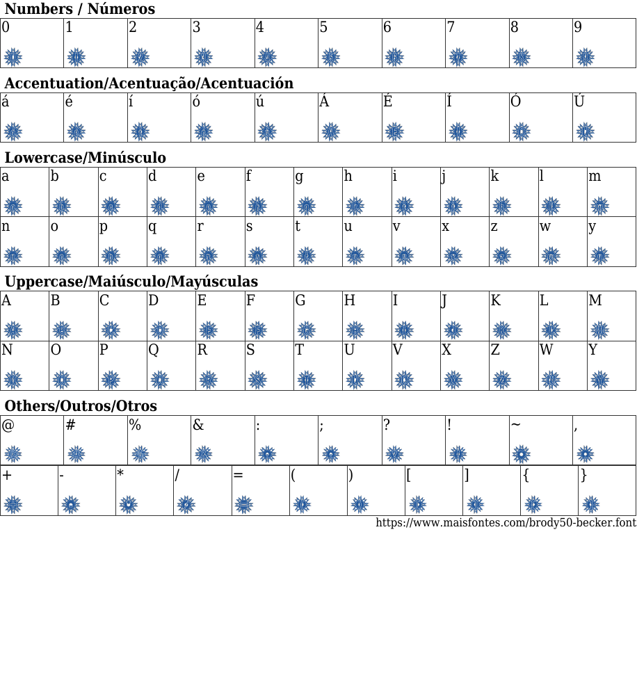 Brody 50 Becker: Baixar Fonte Grátis | MaisFontes