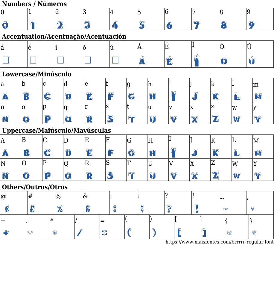 Brrrrr Regular: Baixar Fonte Grátis | MaisFontes