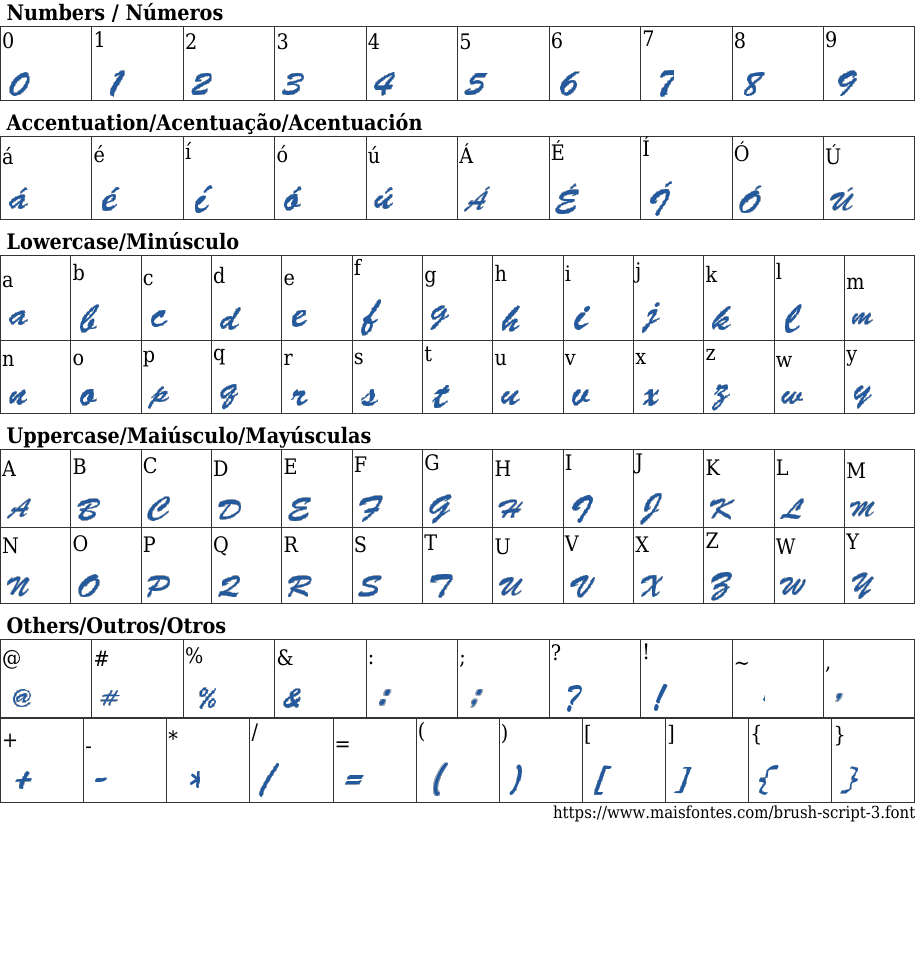 Brush Script: Download Free Font | MaisFontes