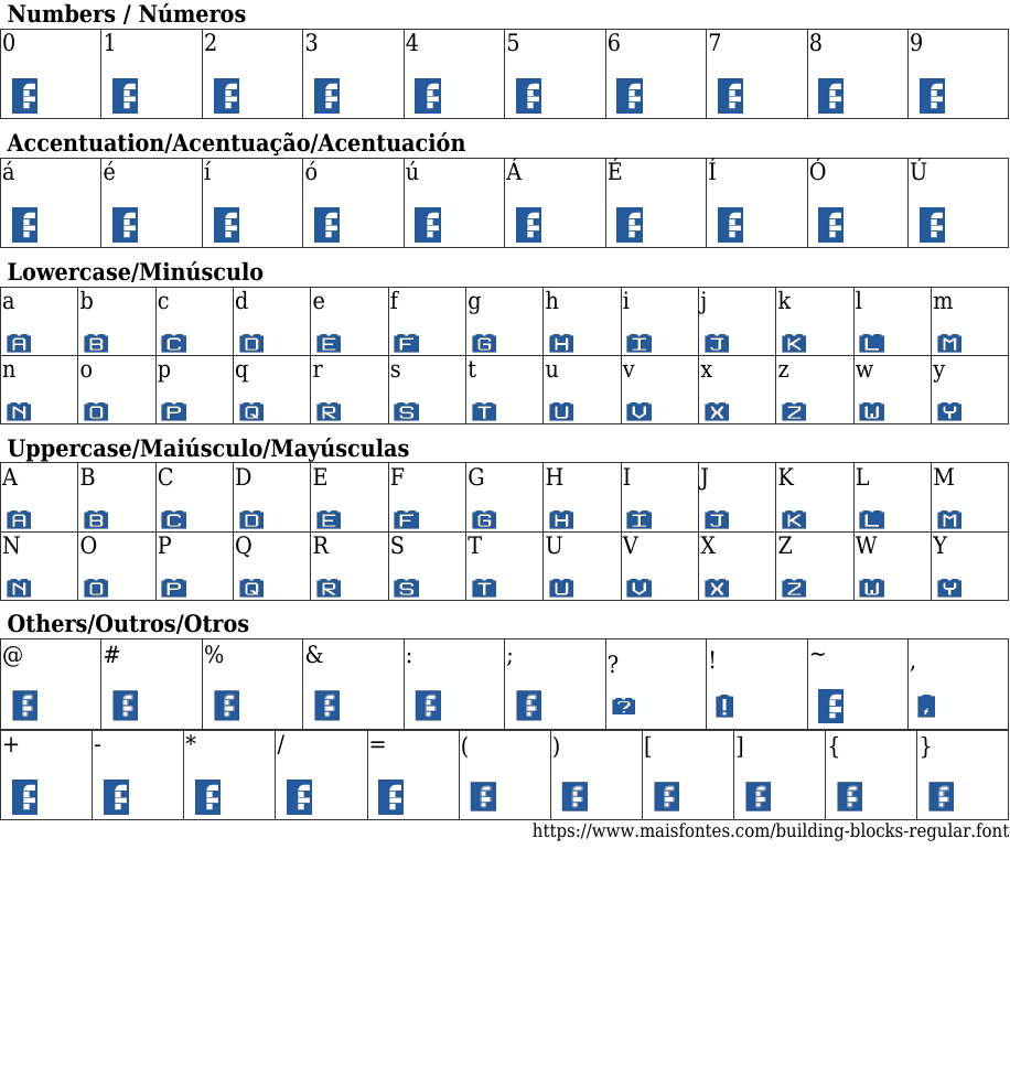 Building Blocks Regular: Free Font Download | MaisFontes