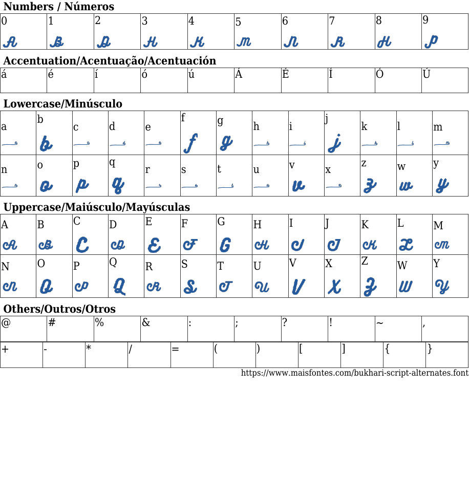 Bukhari Script Alternates: Free Font Download | MaisFontes