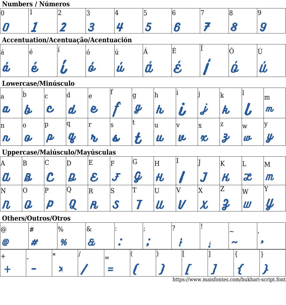 Bukhari Script: Baixar Fonte Grátis | MaisFontes
