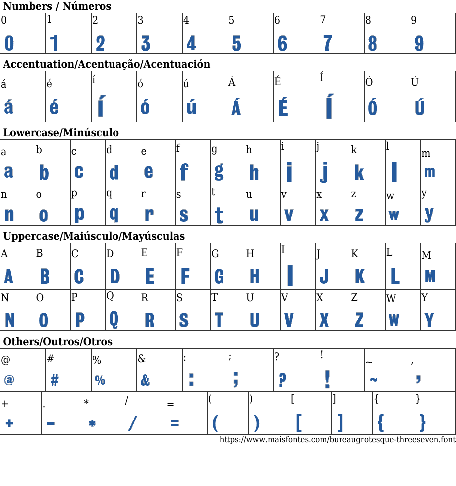 Bureau Grotesque Three Seven: Free Font Download | MaisFontes