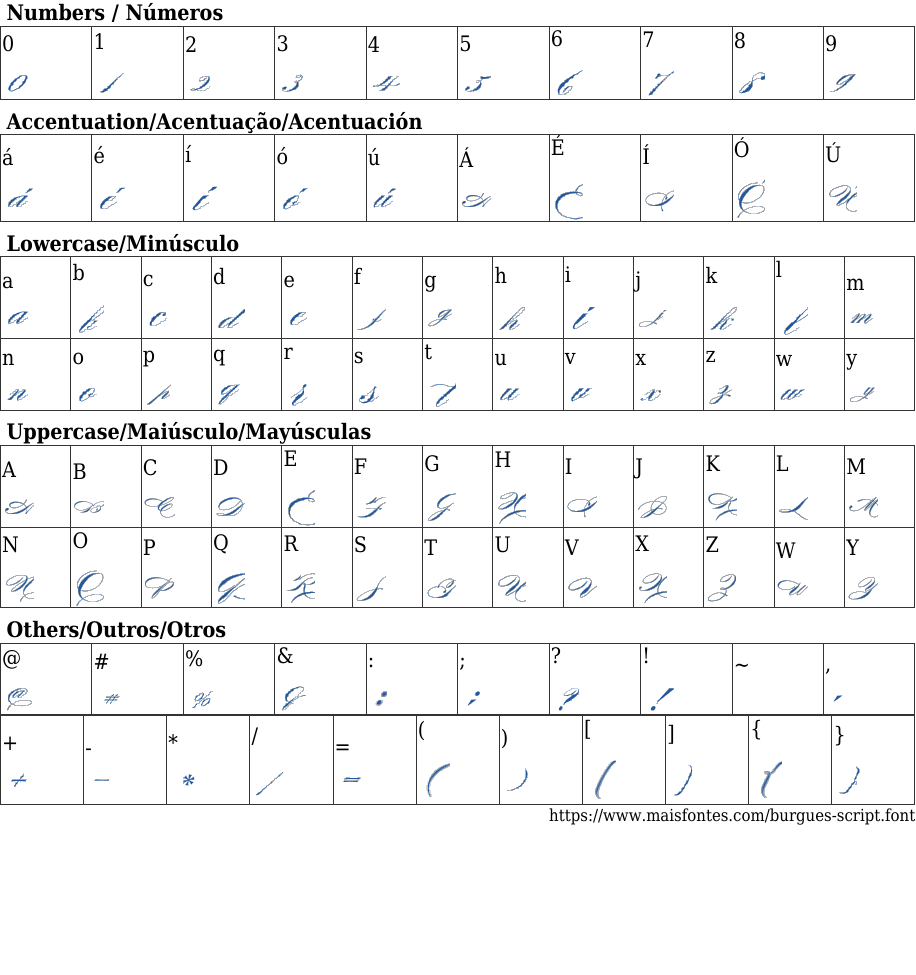 Burgues Script: Free Font Download | MaisFontes