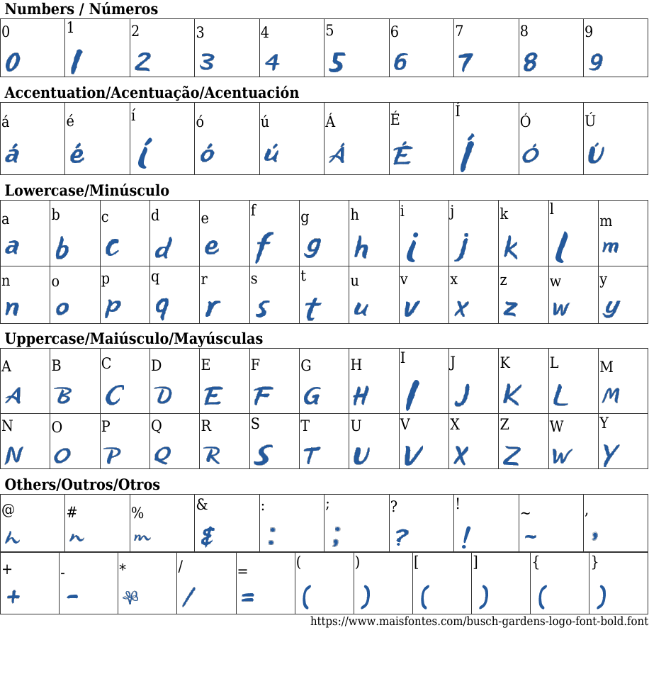Busch Gardens Logo Font Bold: Free Font Download | MaisFontes
