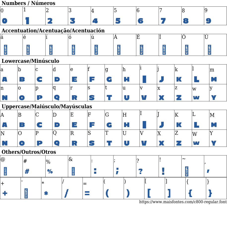 C800 Regular: Free Font Download | MaisFontes