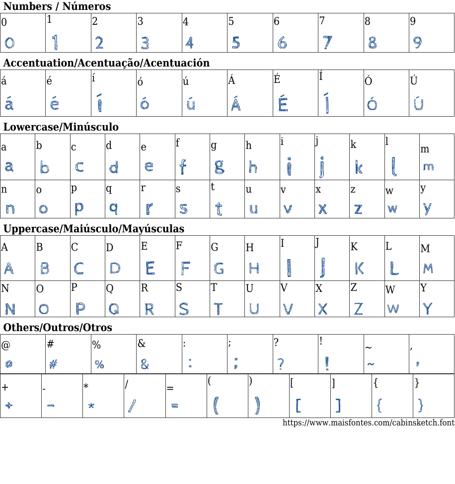 Cabin Sketch: Free Font Download | MaisFontes