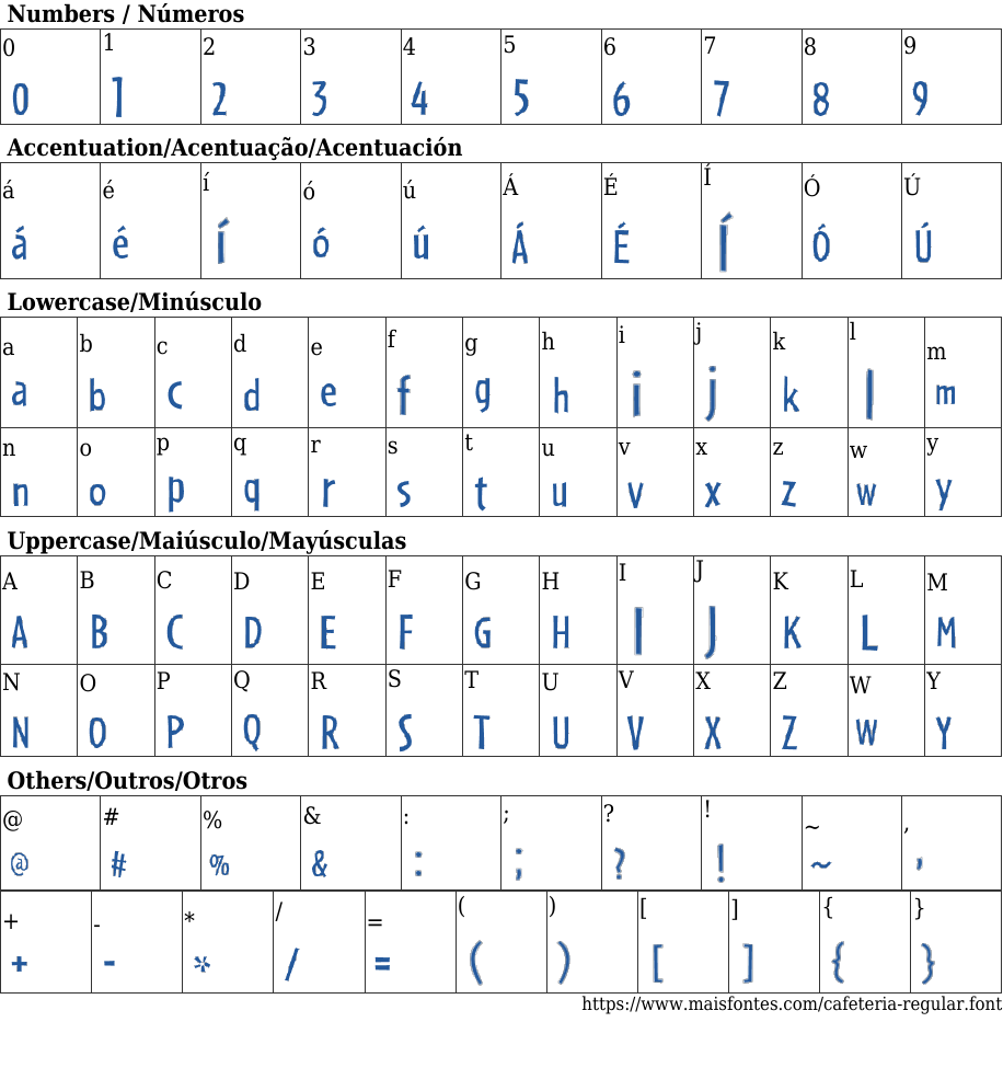 Cafeteria Regular: Free Font Download | MaisFontes