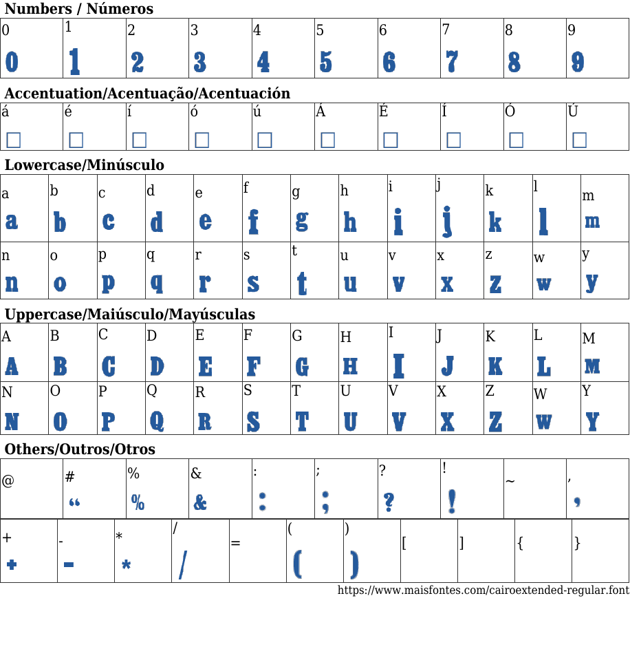 Cairo Extended Regular Font: Free Download | MaisFontes