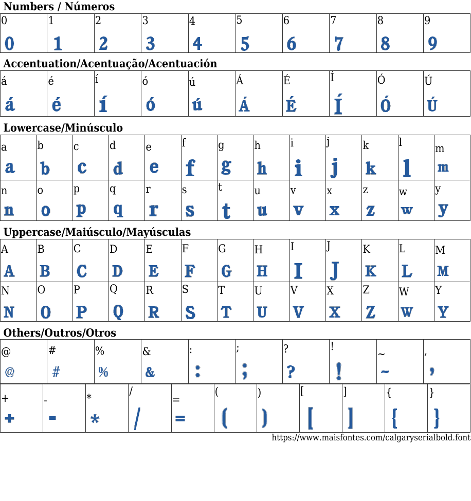 Calgary Serial Bold: Free Font Download | MaisFontes
