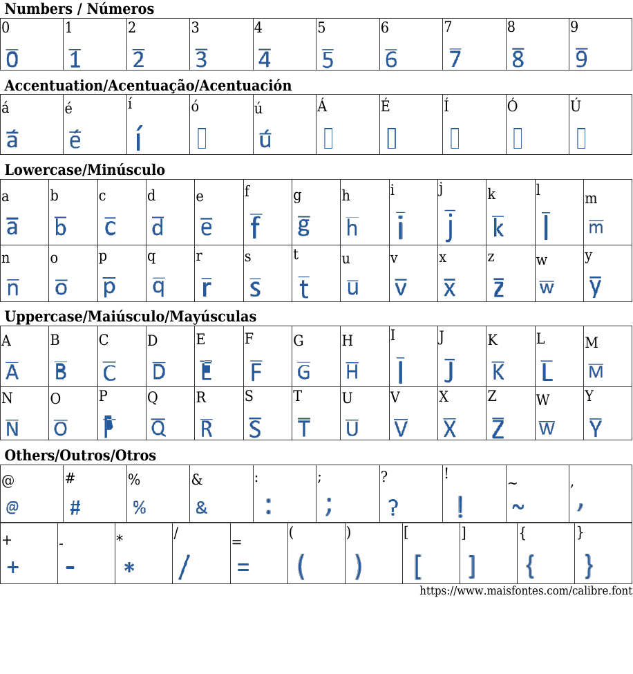 Calibre: Free Font Download | MaisFontes