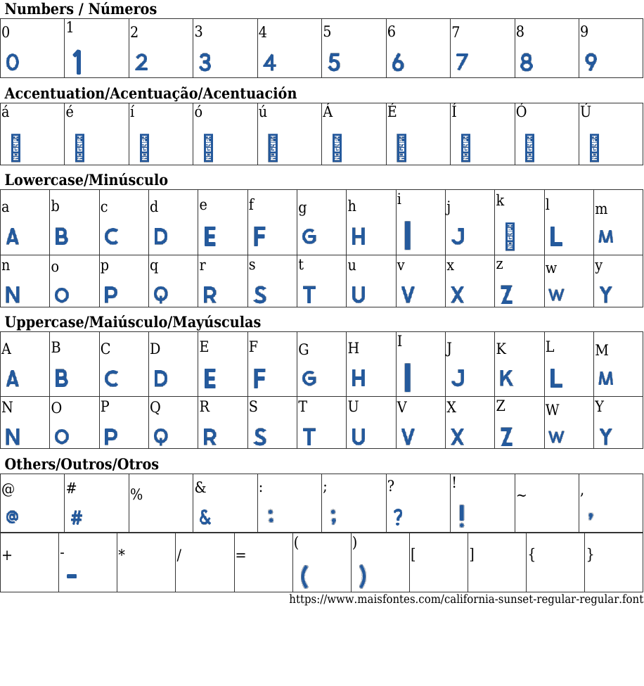 California Sunset Regular: Free Font Download | MaisFontes