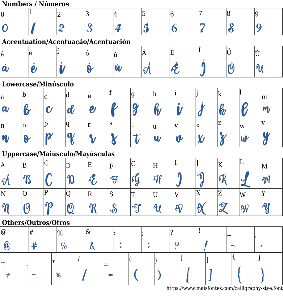 Calligraphy Stye: Free Font Download | MaisFontes