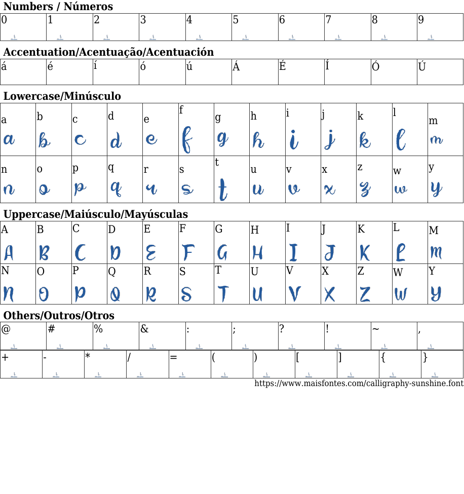 Calligraphy Sunshine: Free Font Download | MaisFontes