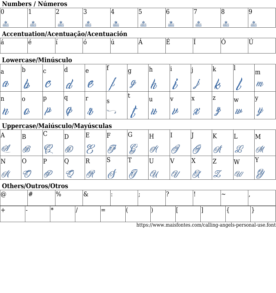 Calling Angels: Baixar Fonte Grátis | MaisFontes