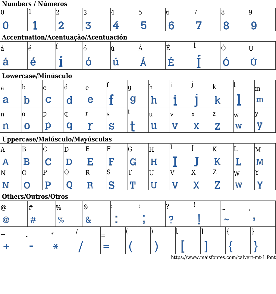 Calvert MT: Free Font Download | MaisFontes