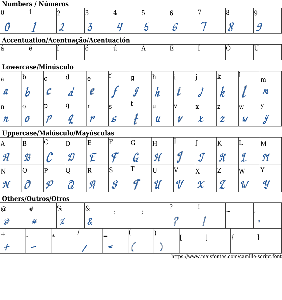 Camille Script: Baixar Fonte Grátis | MaisFontes