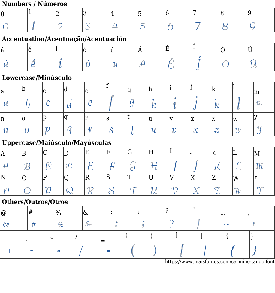 Carmine Tango: Free Font Download | MaisFontes