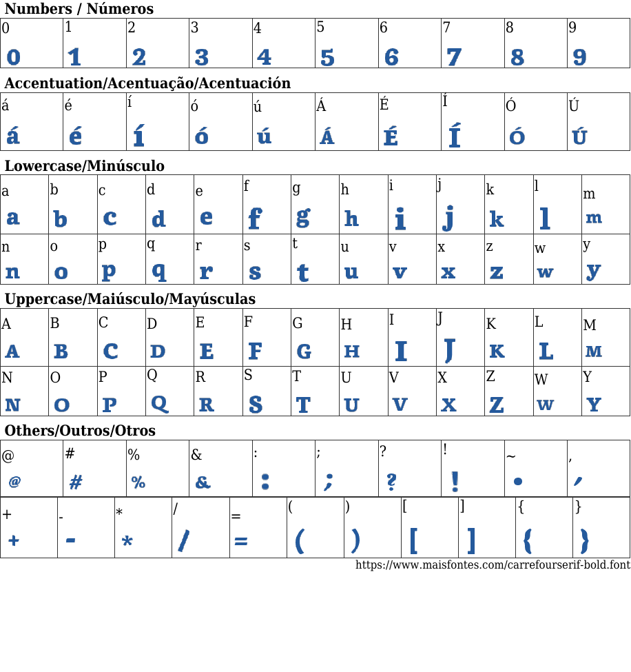 Carrefour Serif Bold：免费字体下载 | MaisFontes