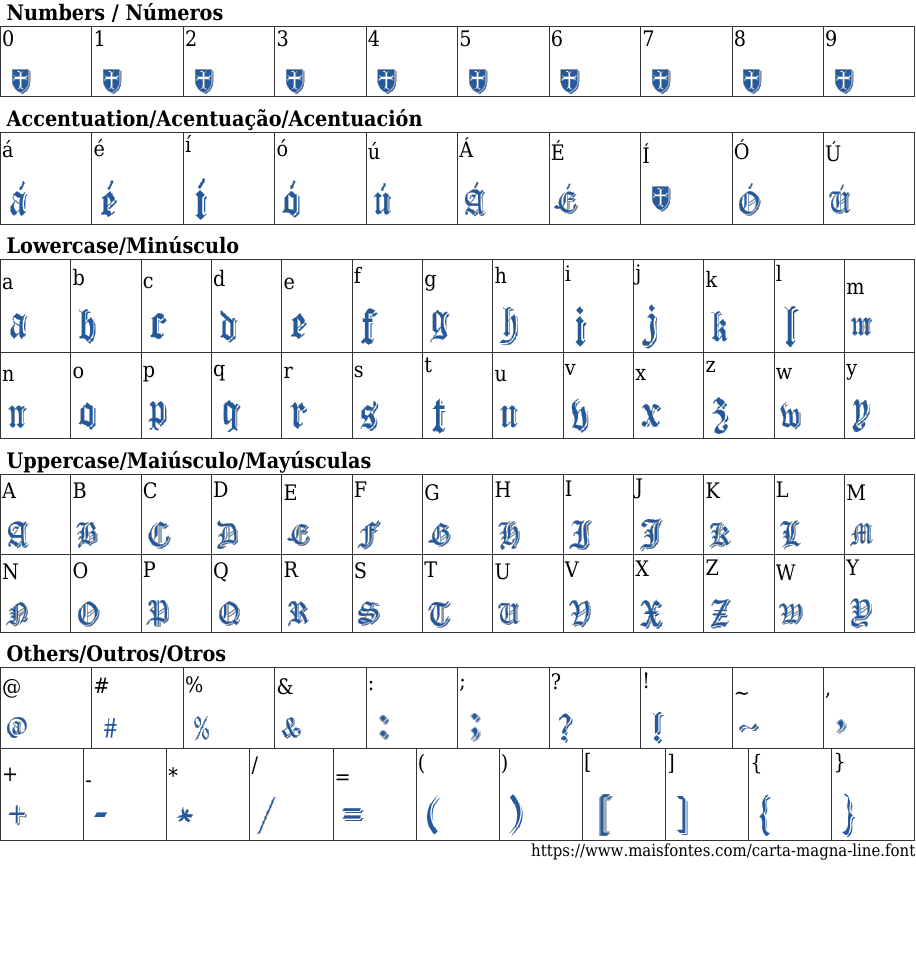 Carta Magna Line: Free Font Download | MaisFontes