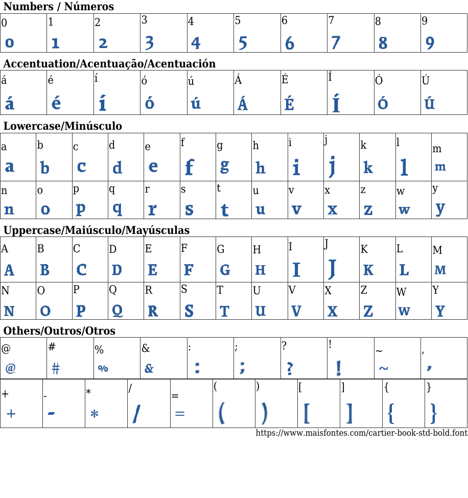 Cartier Book Std Bold: Free Font Download | MaisFontes