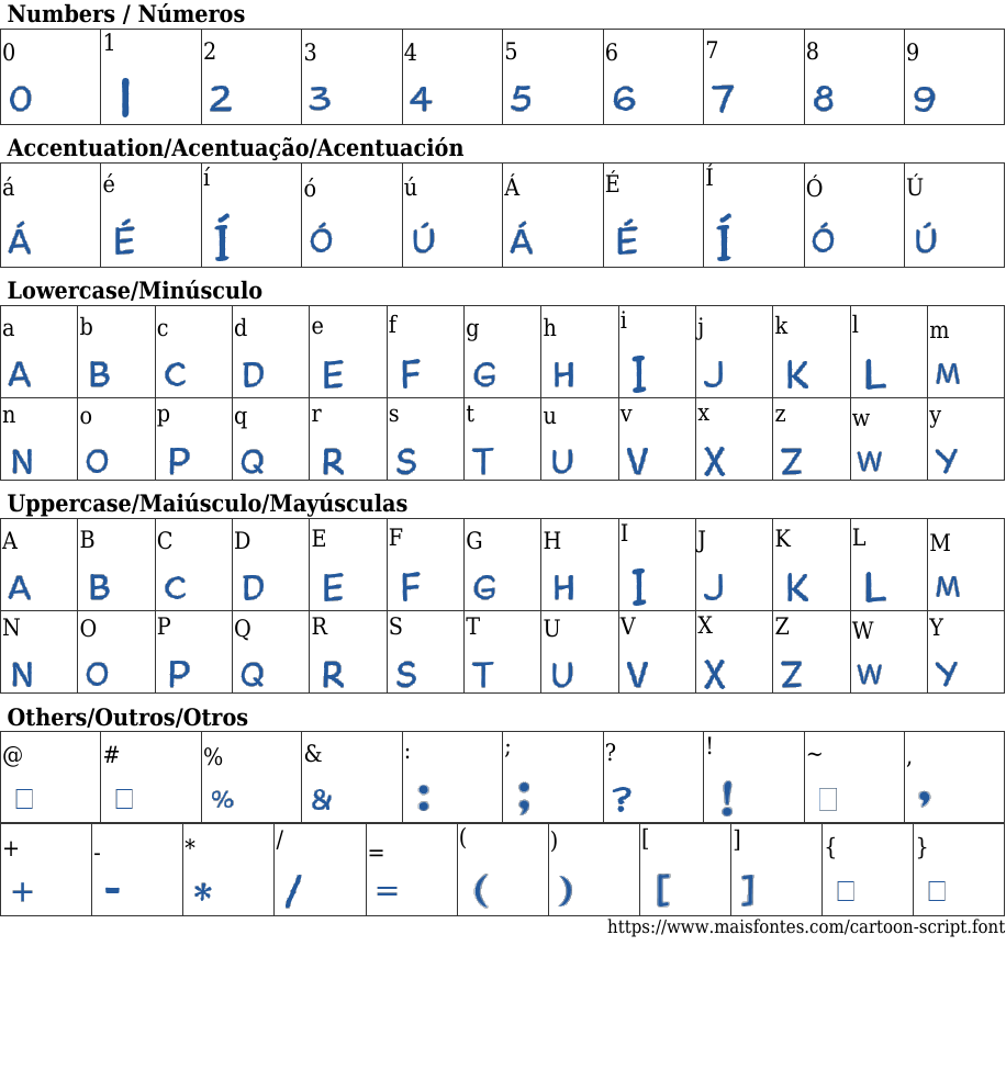 Cartoon Script: Baixar Fonte Grátis | MaisFontes
