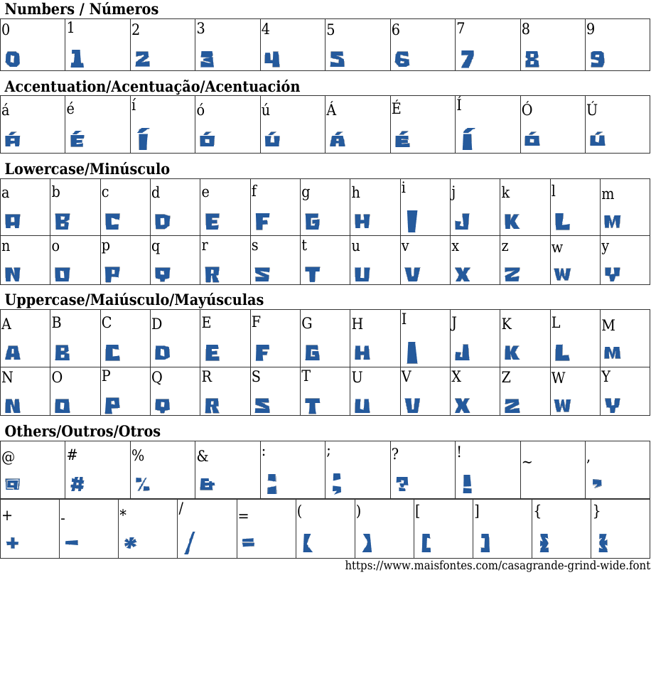 Casagrande Grind Wide Font: Free Download | MaisFontes