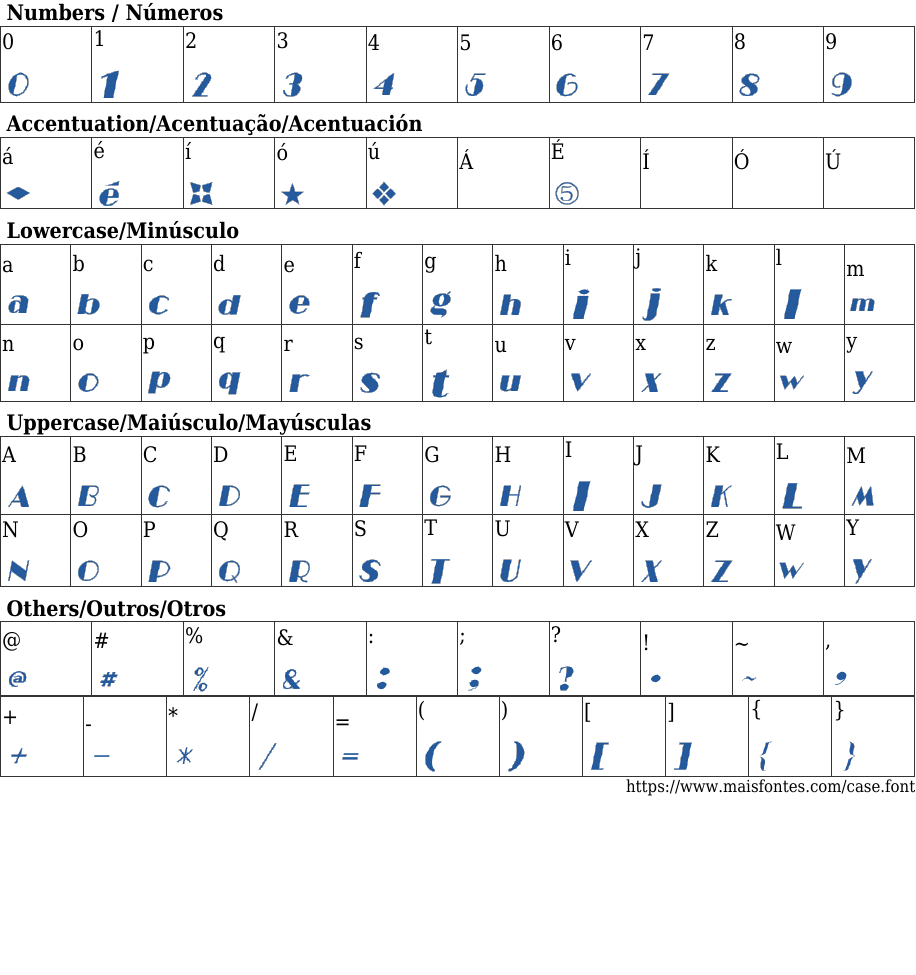 Case: Free Font Download | MaisFontes