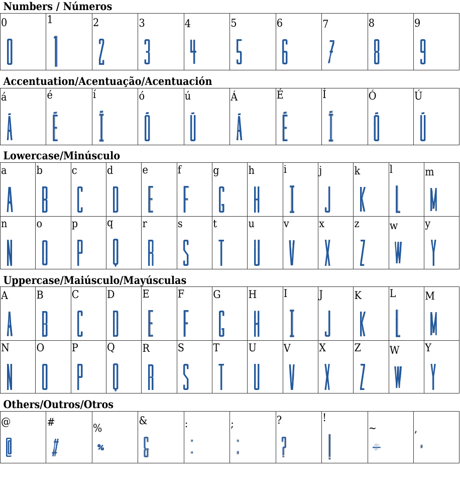 Cast Iron Ultra Condensed Rough: Free Font Download | MaisFontes
