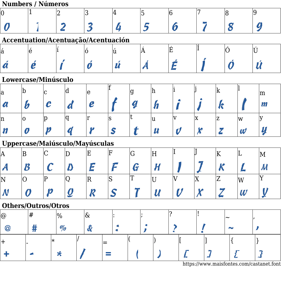 Castanet: Free Font Download | MaisFontes