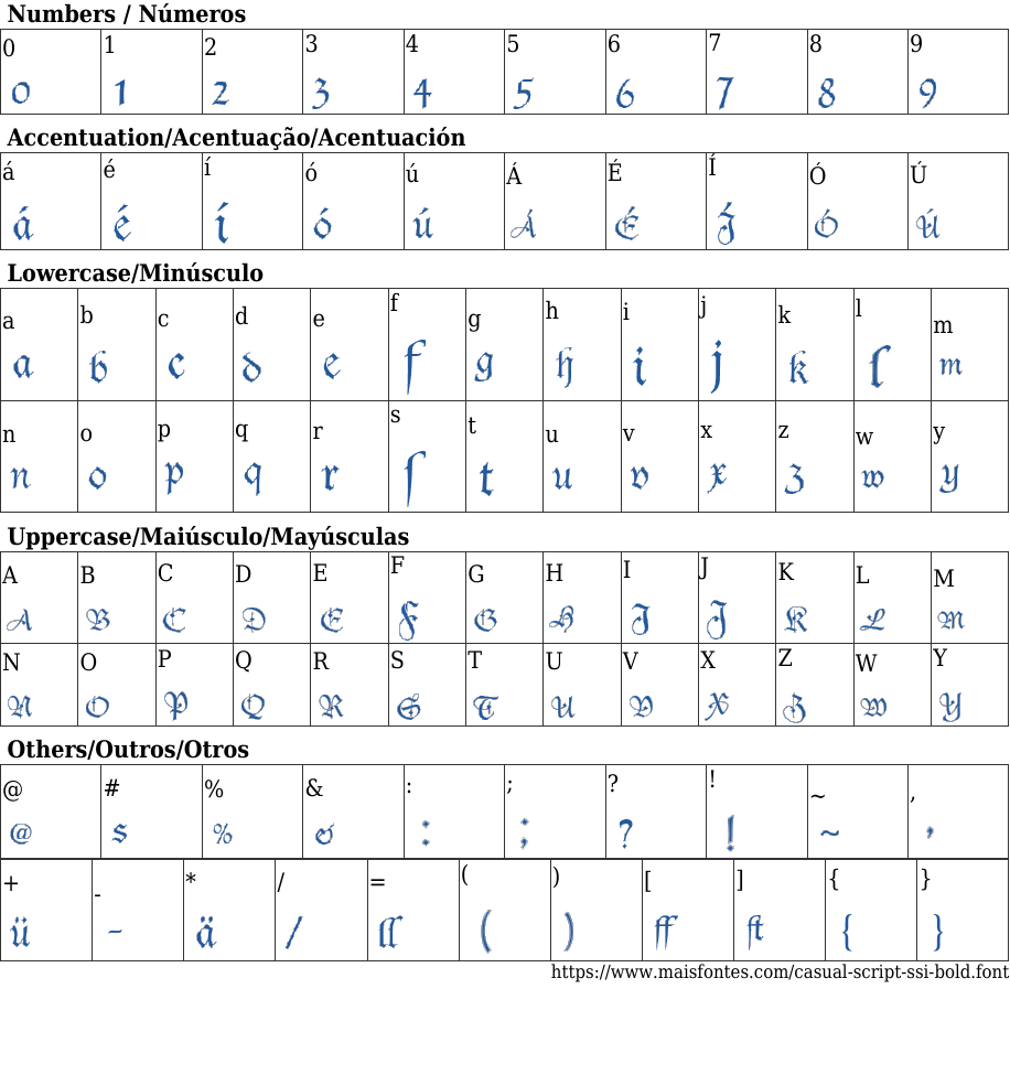 Casual SSi Script Bold Font: Free Download | MaisFontes