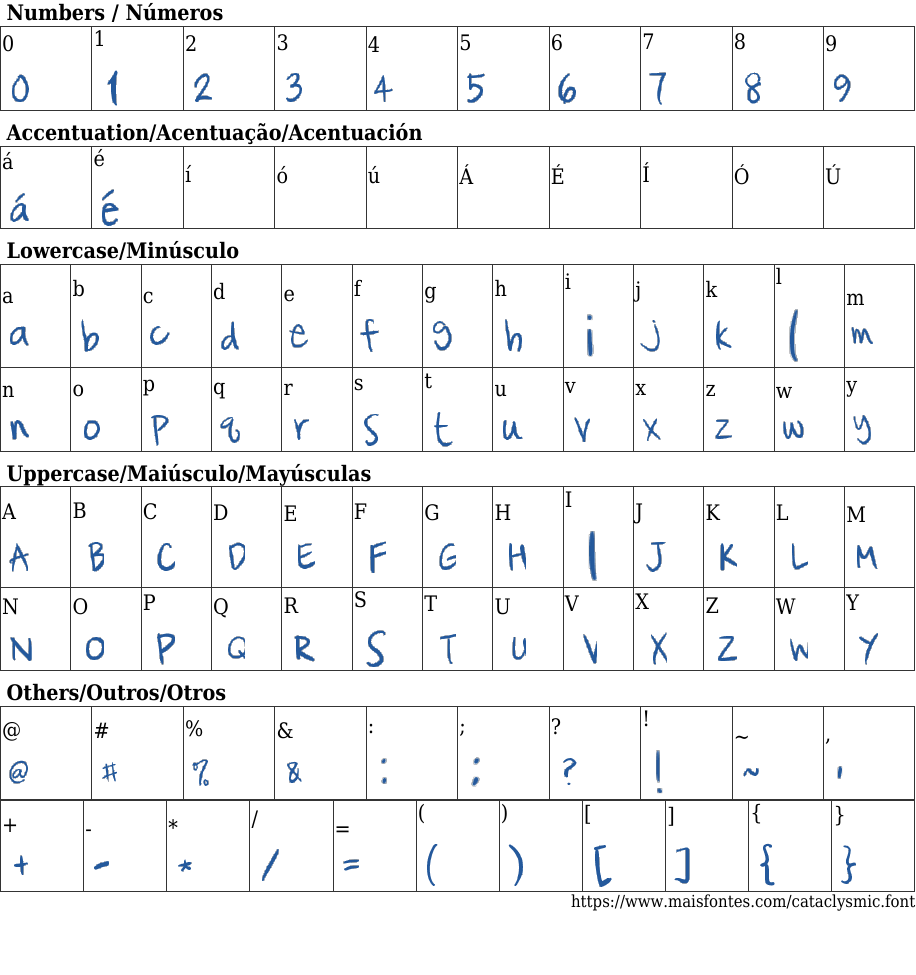 Cataclysmic: Baixar Fonte Grátis | MaisFontes