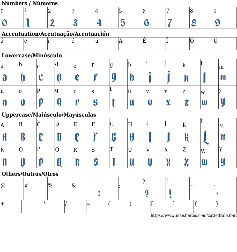 Cattedrale font download | MaisFontes.com